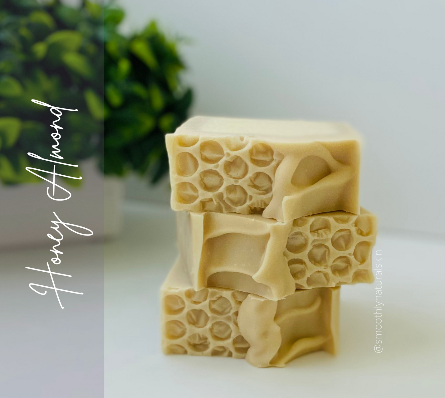 Honey Almond Soap | Bar Soap | Smoothly Natural Skin